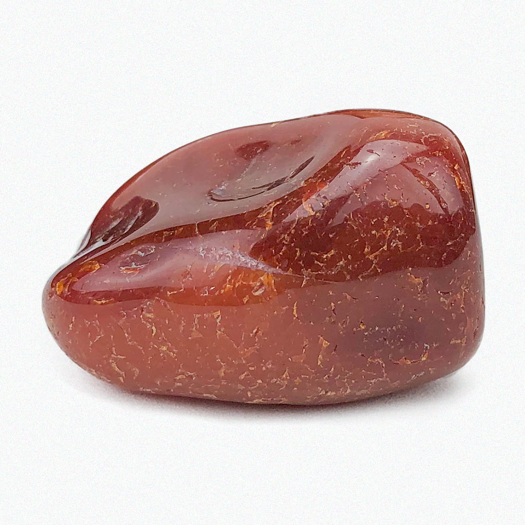 Pedra Cornalina Rolada 3,5 a 4 cm Comprar