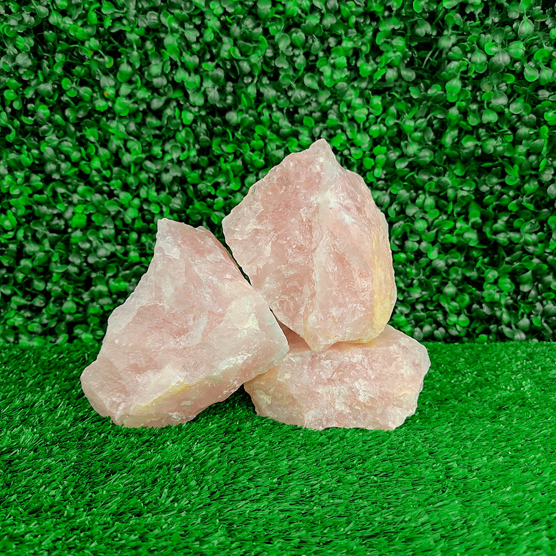 Pedra Quartzo Rosa Bruto 600A700 Gramas, Compra Agora.